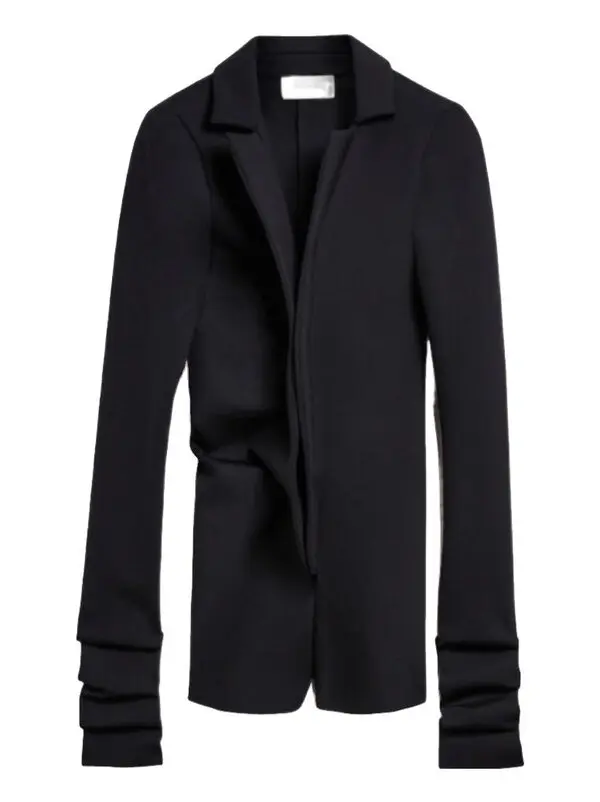 Sportmax Diving Jersey Shirt Jacket - Black