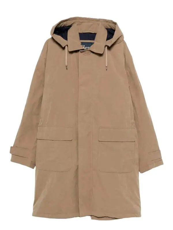 Herno Hooded Jacket - Nude