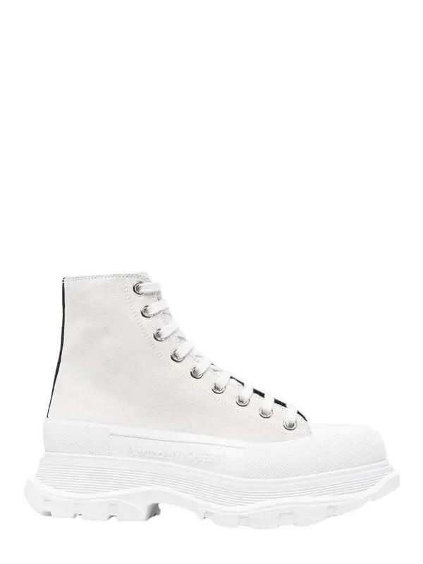 Alexander McQueen Tread Slick Boots - White