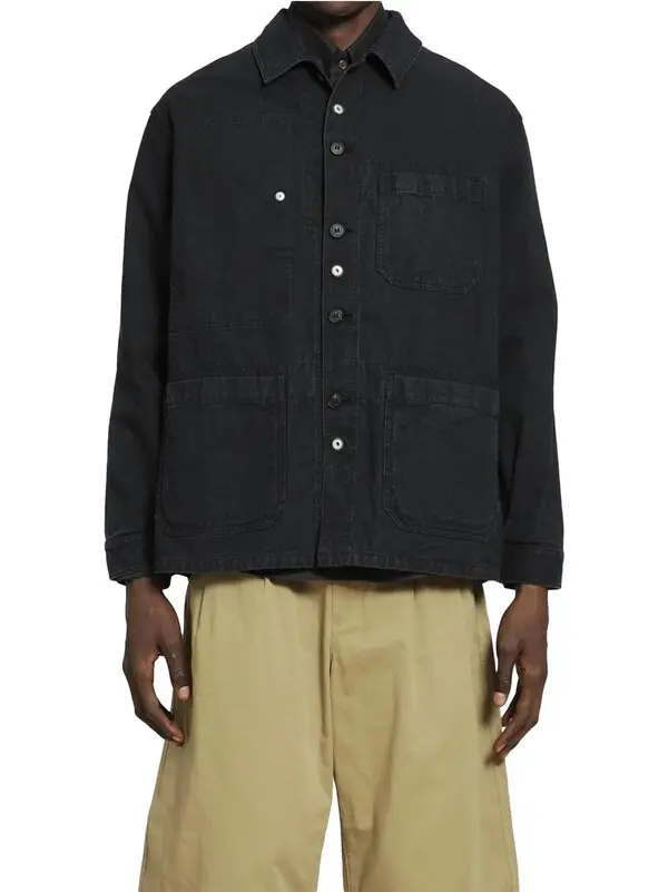 Comme Des Garçons Long Sleeve Casual Jacket - Black