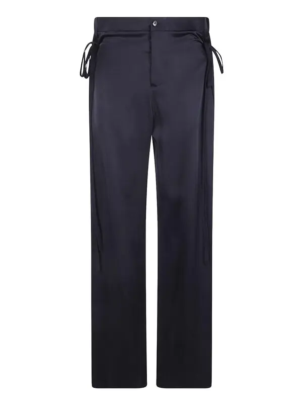 ANN DEMEULEMEESTER High Comfort Trousers - Black