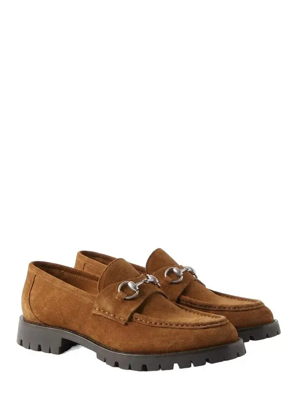 Gucci Horsebit Loafers - Brown