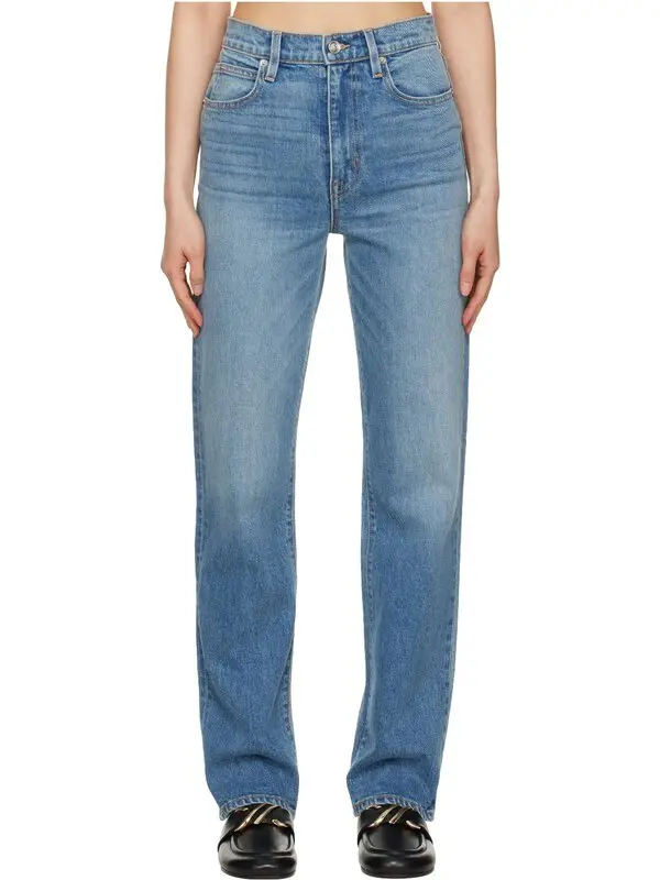 SLVRLAKE High-waisted Jeans - Blue