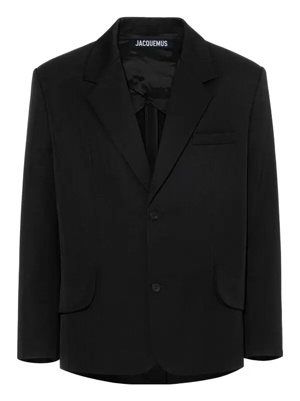 Jacquemus La Veste Titolo Blazer - Black