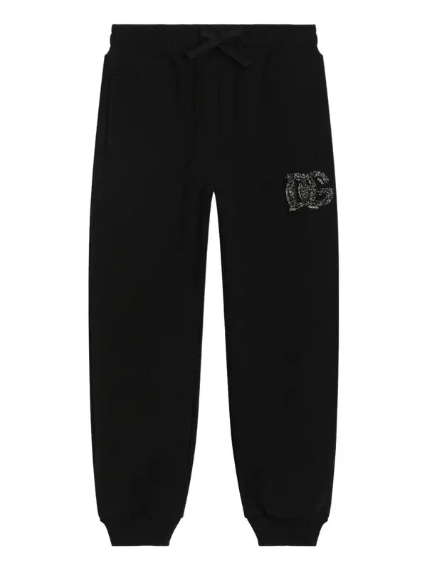 Dolce & Gabbana Logo Detail Track Pants - Black