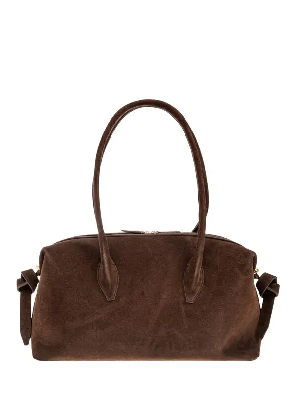 Yuzefi Brioche Shoulder Bag - Brown