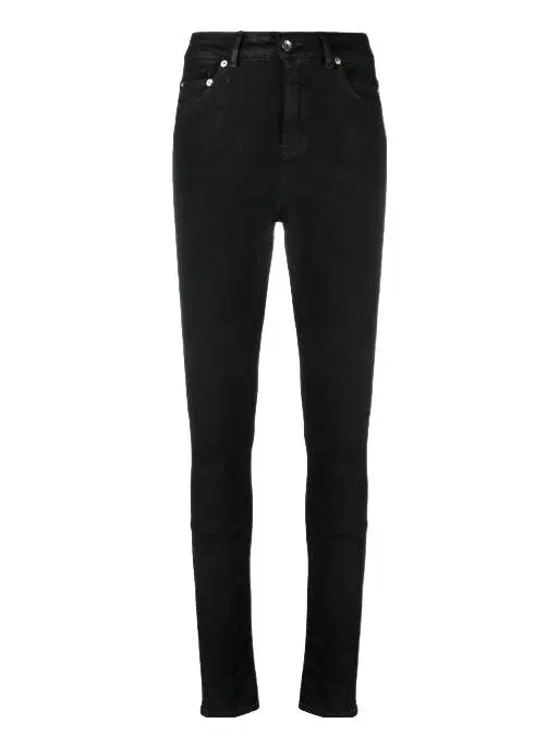 Rick Owens High-waist Skinny-fit Trousers - Black