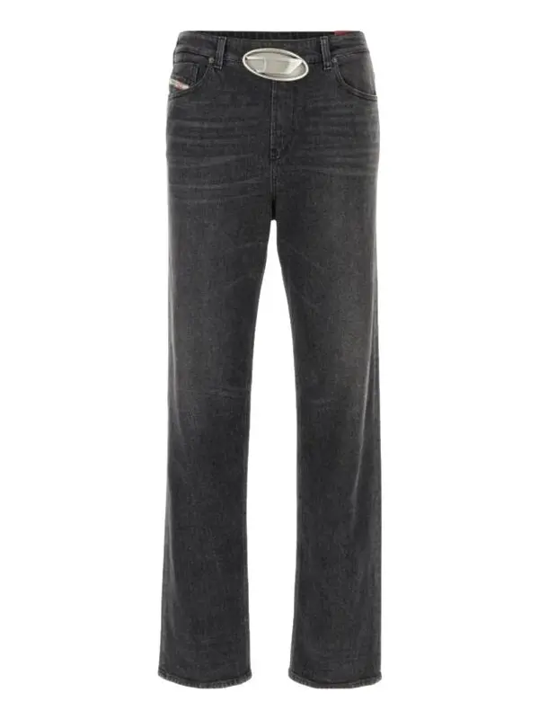 DIESEL® 1955 D-rekiv 0ckah Straight Jeans - Black