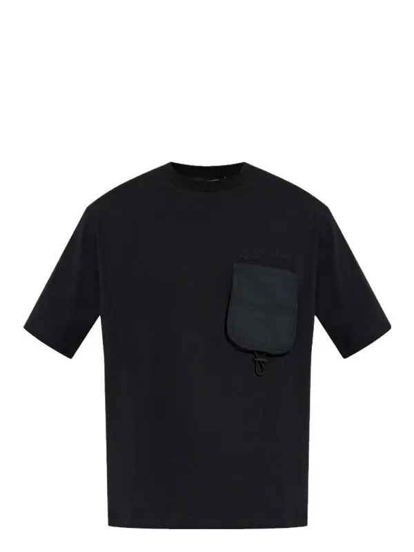 Dsquared2 Embroidered Pocket T-shirt - Black