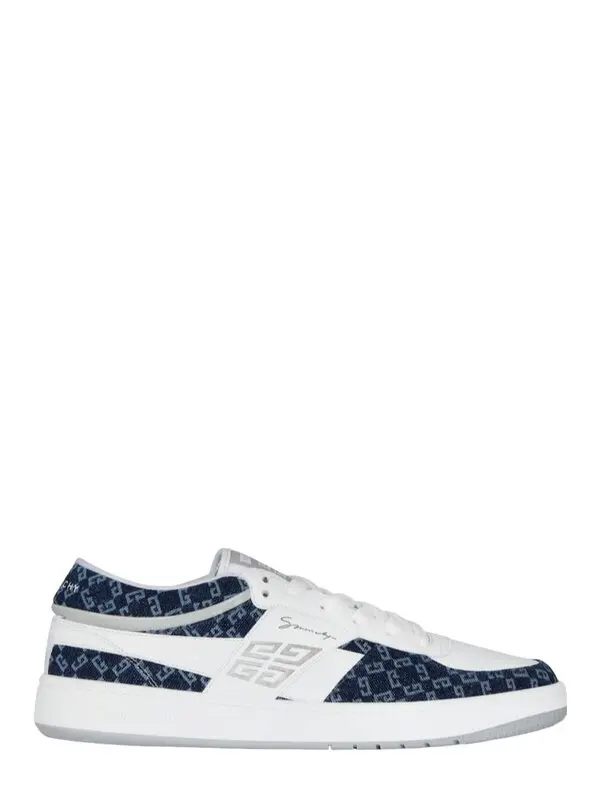 Givenchy G Move Panelled Low-top Sneakers - Dark Blue