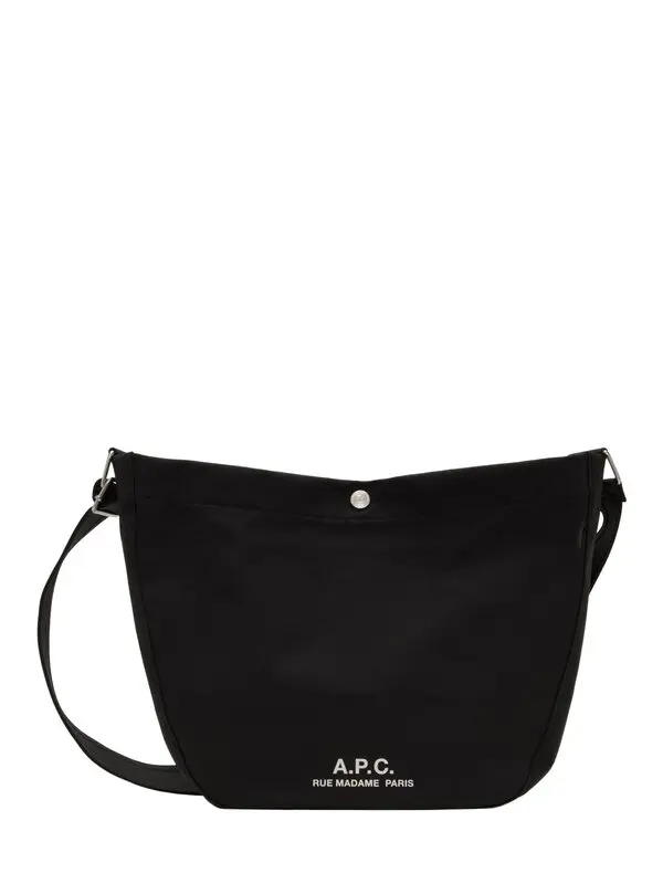 A.p.c. Journal Satchel Bag - Black