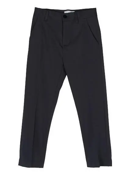 PAOLO PECORA Stretch-design Chino Trousers - Black