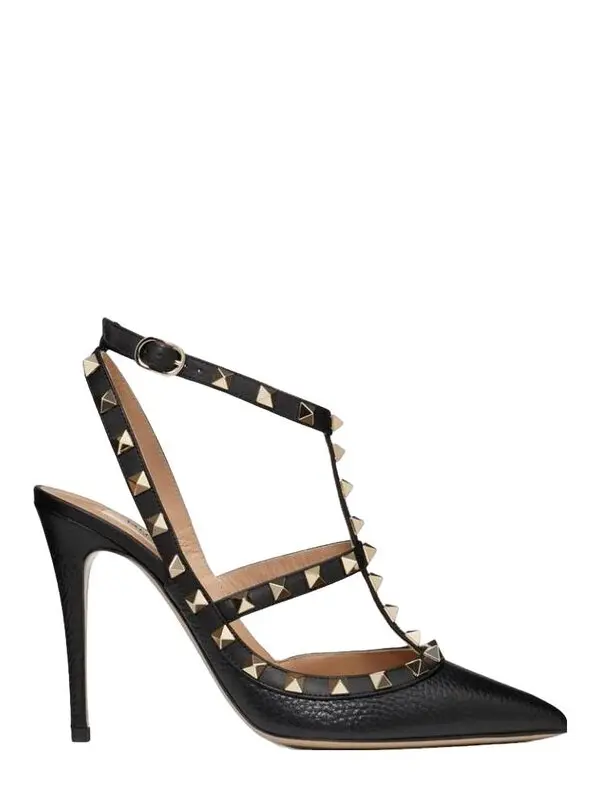 Valentino Garavani Rockstud Slingback Pumps - Black