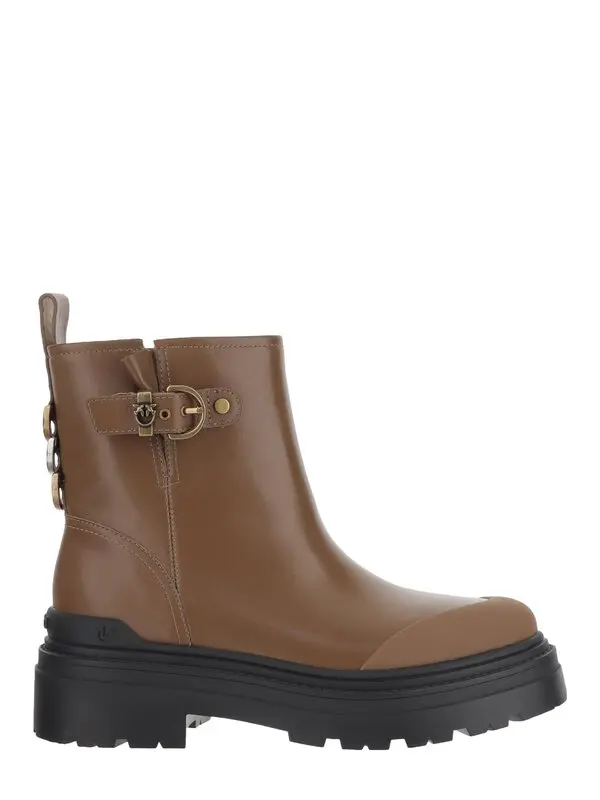 Pinko Mia 21 Ankle Boots - Brown
