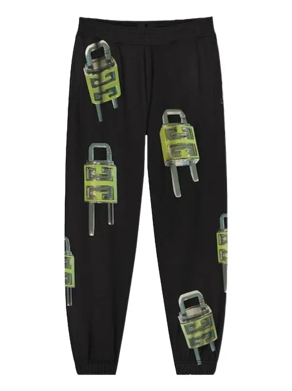 Givenchy 4g Lock Track Pants - Black