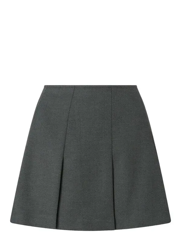 Pinko Pleated Mini Skirt - Black