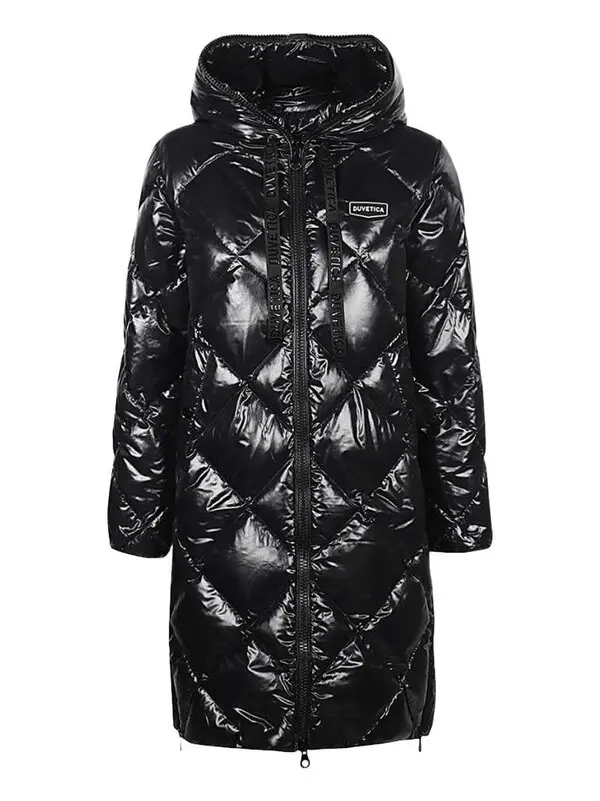 Duvetica Quilted Hooded Suit - Black