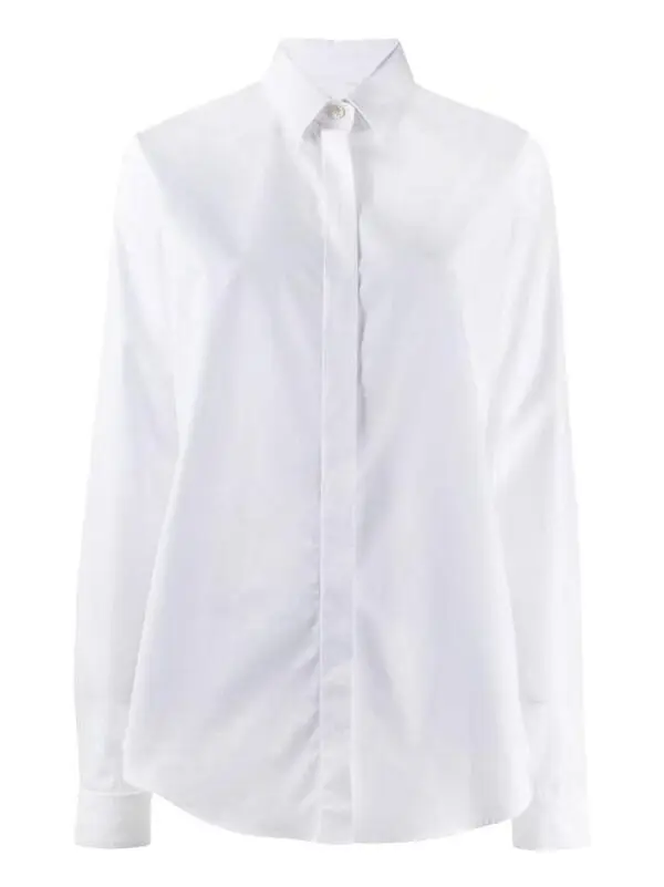 Saint Laurent Classic Buttoned Shirt - White