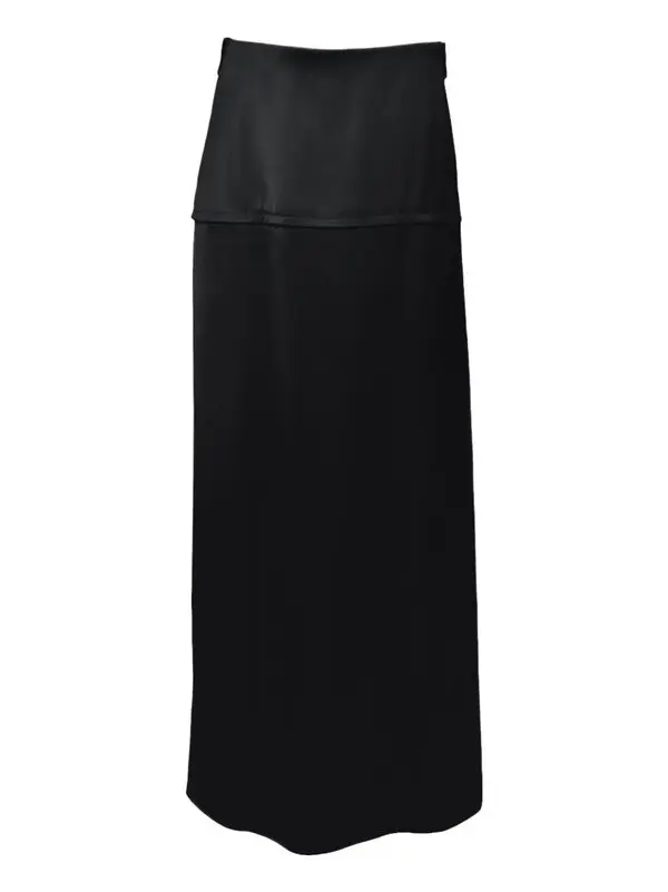 JIL SANDER Floor-length Straight Skirt - Black