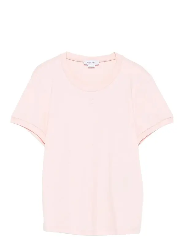 Alexander McQueen Crew-neck T-shirt - Pink