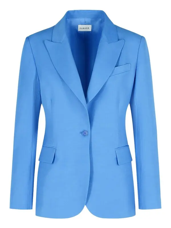 P.a.r.o.s.h Single-breasted Blazer - Blue