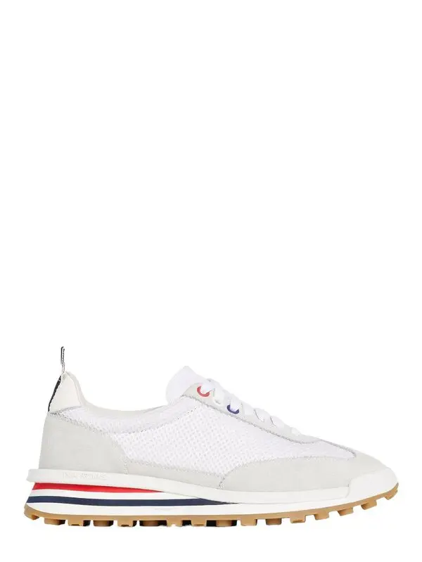 Thom Browne Lace-up Runner Sneakers - White