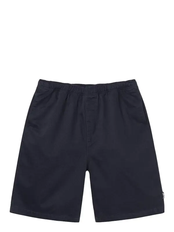 StÜssy Elasticated Waistband Shorts - Black