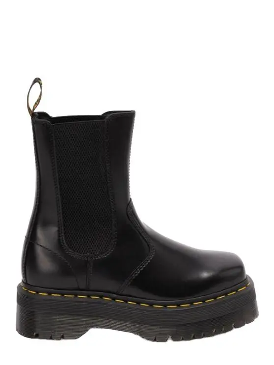 Dr. Martens 2976 Platform Leather Chelsea Boots - Black