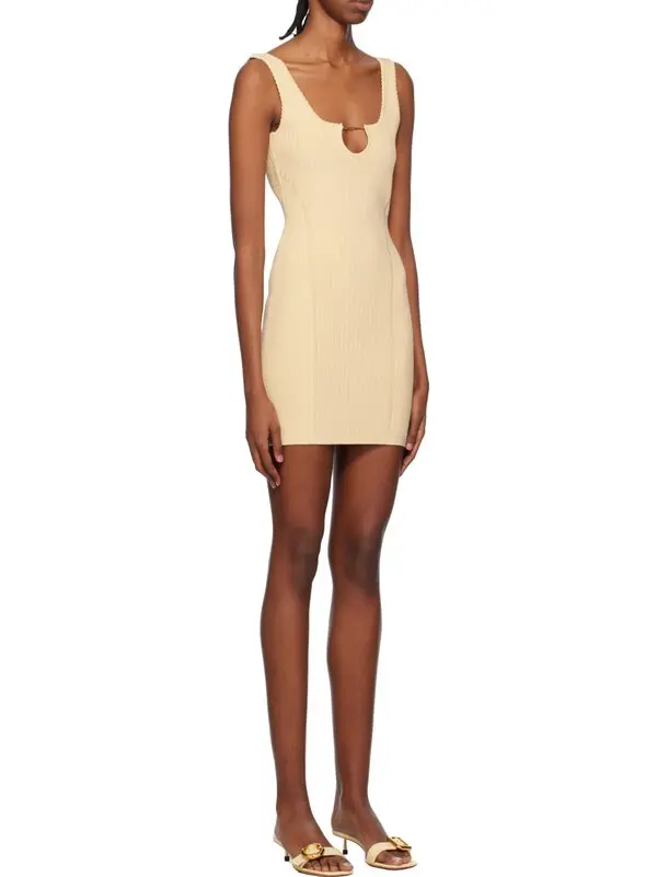 Jacquemus La Mini Robe Sierra" Dress - Brown