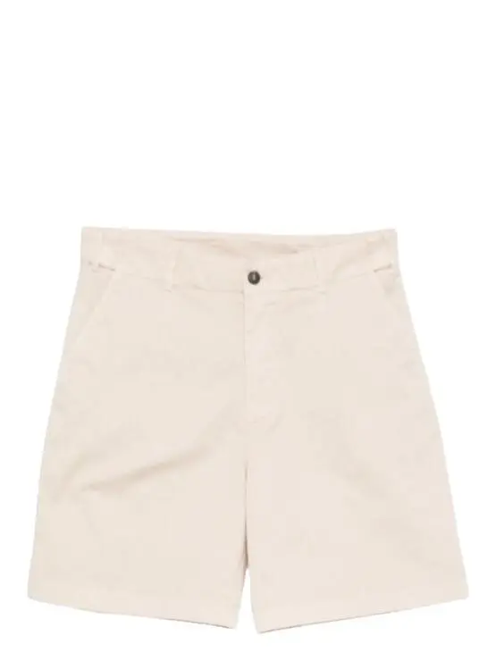 Eleventy Buttoned Bermuda Shorts - White