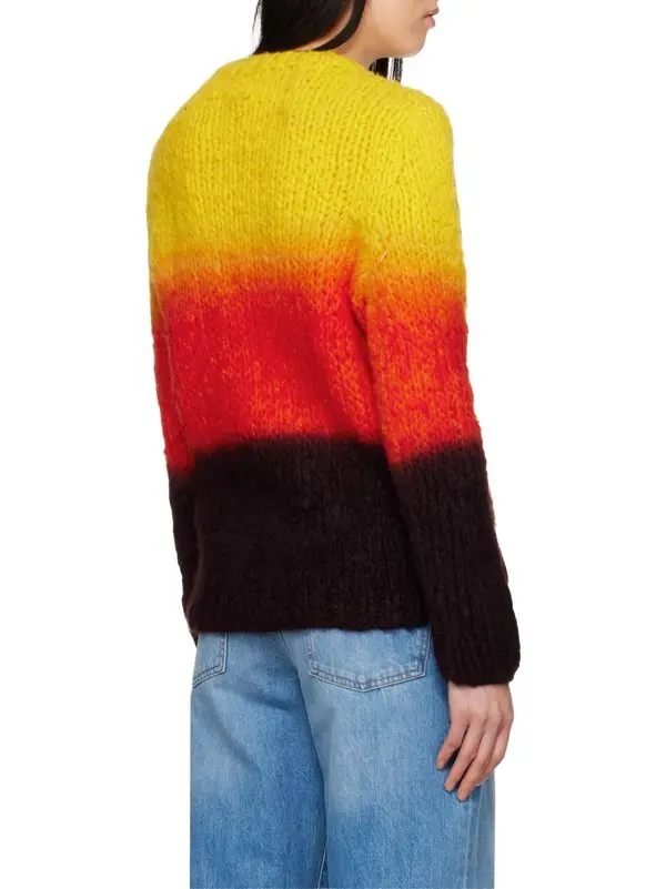 Gabriela Hearst Pallas Ombré Knit Sweater - Dried Sunrise
