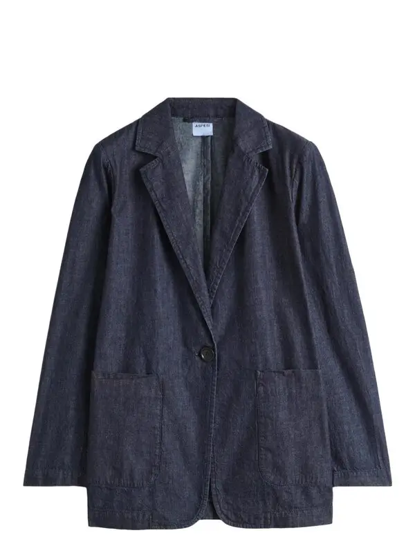 Aspesi Single-breasted Coat - Black