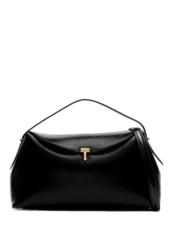 TOTEME T-lock Shoulder Bag - Black