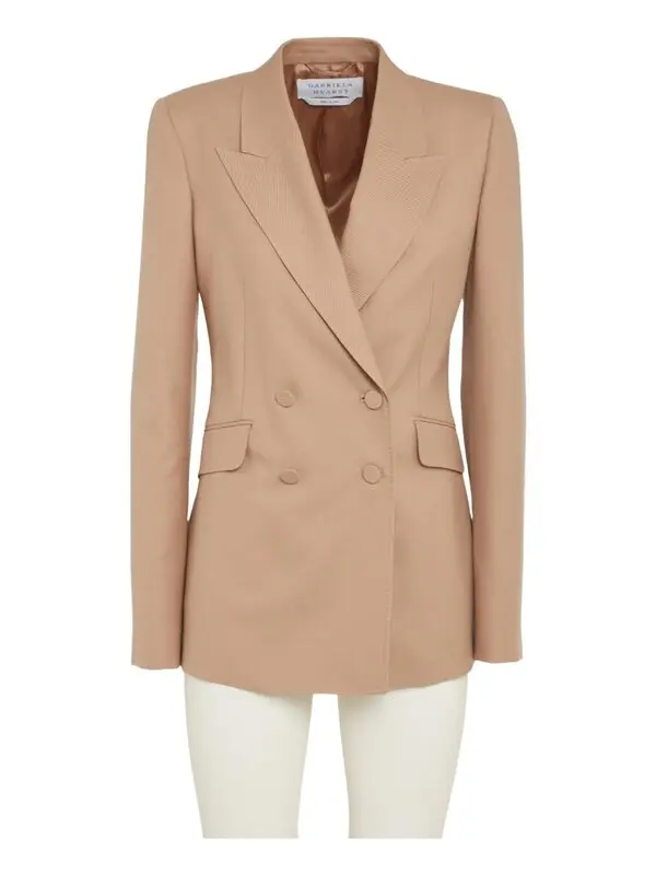 Gabriela Hearst Tailored Double-breasted Blazer - Pink