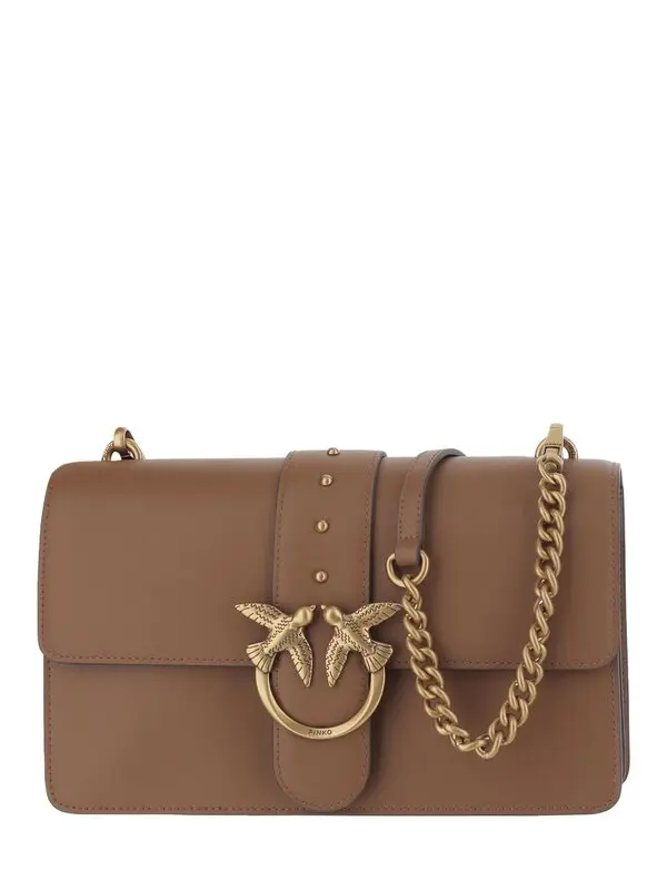 Pinko Love One Classic Bag - Brown