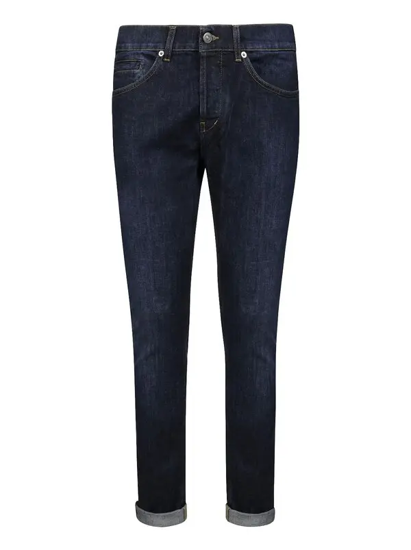 DONDUP George Skinny Fit Jeans - Black