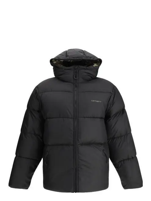 Carhartt Work In Progress Toronto Puffer Jacket With Hood - Black