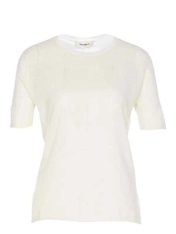 LISA YANG Ari Short-sleeve T-shirt - White