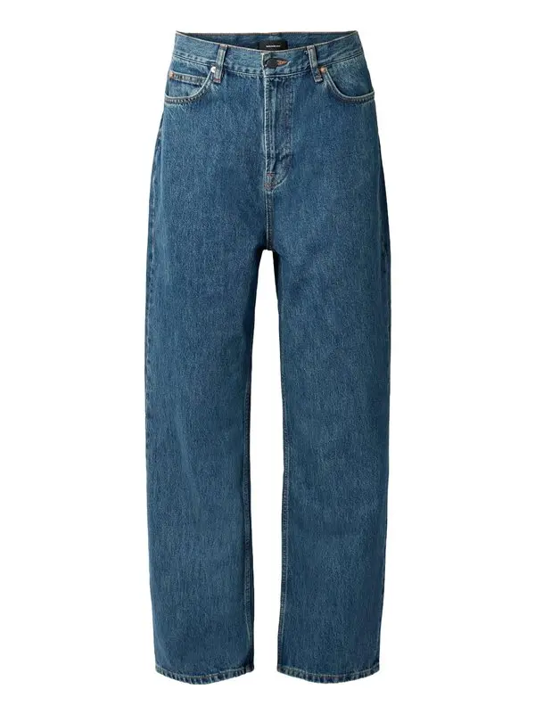 Wardrobe.NYC Denim Low-rise Jeans - Indigo