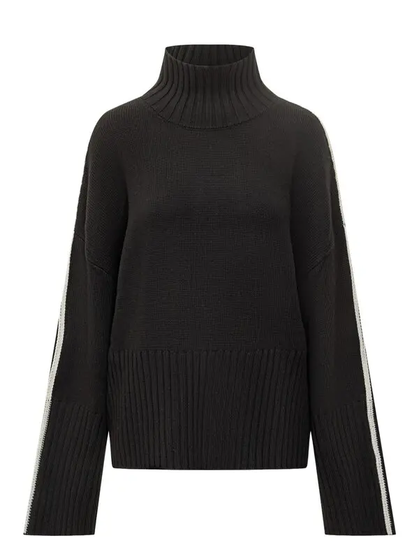 Pinko Barbados Turtleneck Jumper - Black