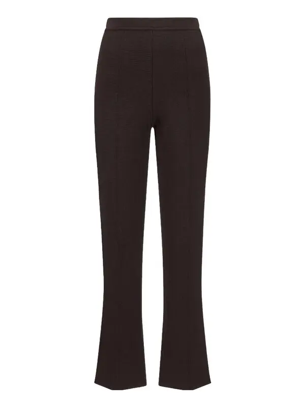 Dior Tailored Trousers With Side Zipper - Black