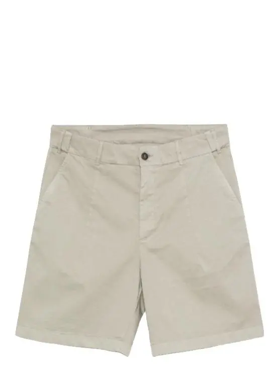 Eleventy Buttoned Bermuda Shorts - Nude