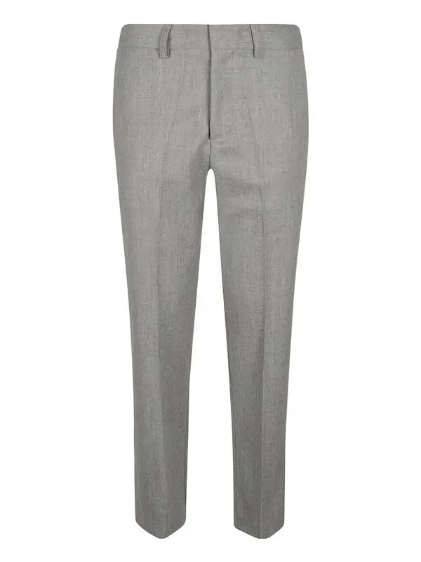 P.a.r.o.s.h Tapered-leg Tailored Trousers - Gray