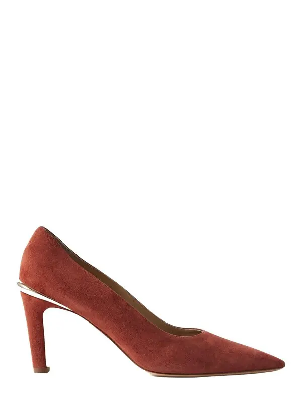 Gabriela Hearst Pointed Toe High Heels - Red