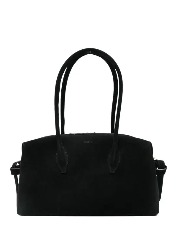 Yuzefi Suede Tote Bag - Black