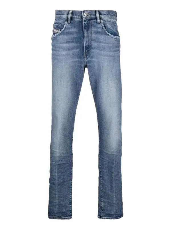 DIESEL® Mid-rise Slim Jeans - Blue