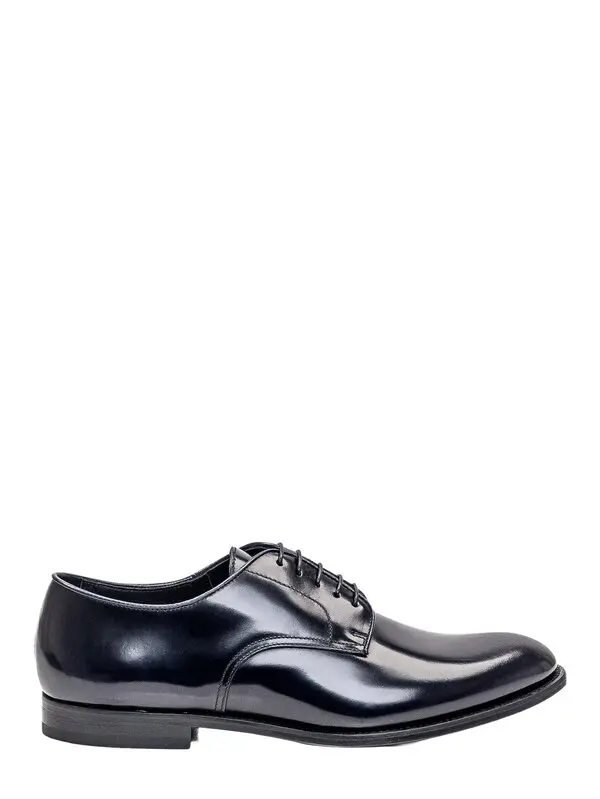 DOUCAL'S Derby Lace-up Shoes - Black