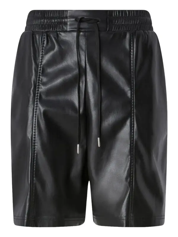 Pinko Seam Detailed Shorts - Black