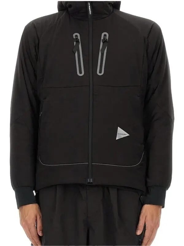 AND WANDER Alpha Air Pullover Sweater - Black