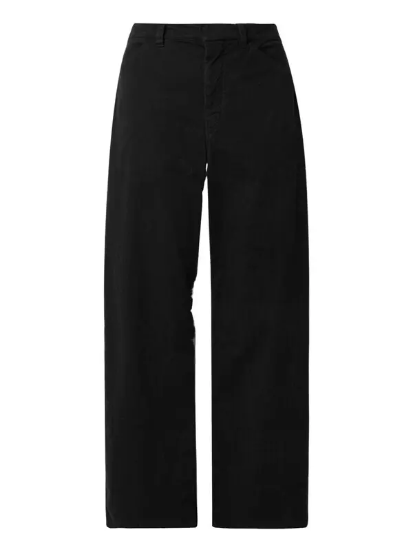 NILI LOTAN Belt-loop Pocket Jeans - Black